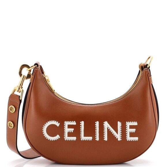 Celine | Bags | Celine Ava Strap Bag Leather Medium Brown | Poshmark